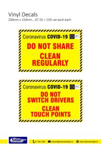 Vinyl-Decals - Clearview Signs Dublin